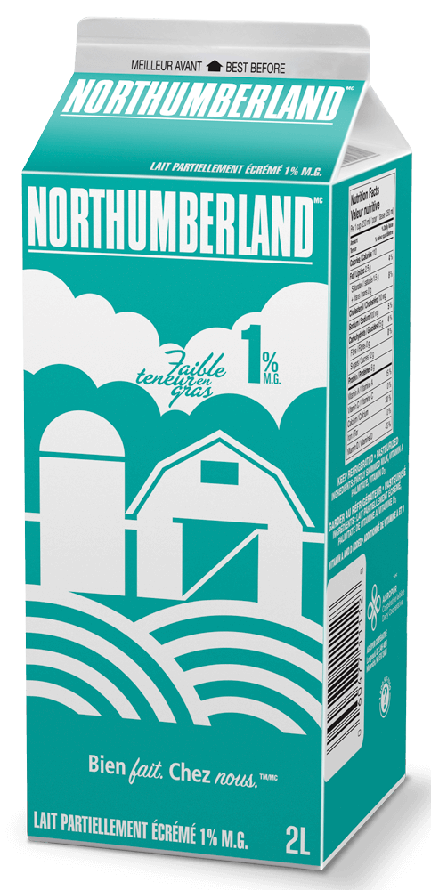 Lait 1 % | Northumberland