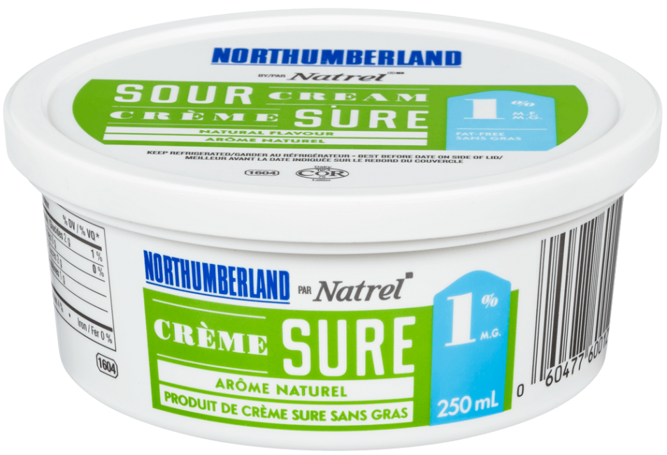 Crème sure sans gras 1% | Northumberland